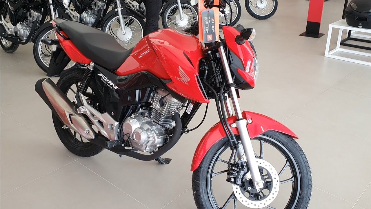 VEJA O VALOR DA HONDA FAN 160CC VERMELHA 2024 - YouTube