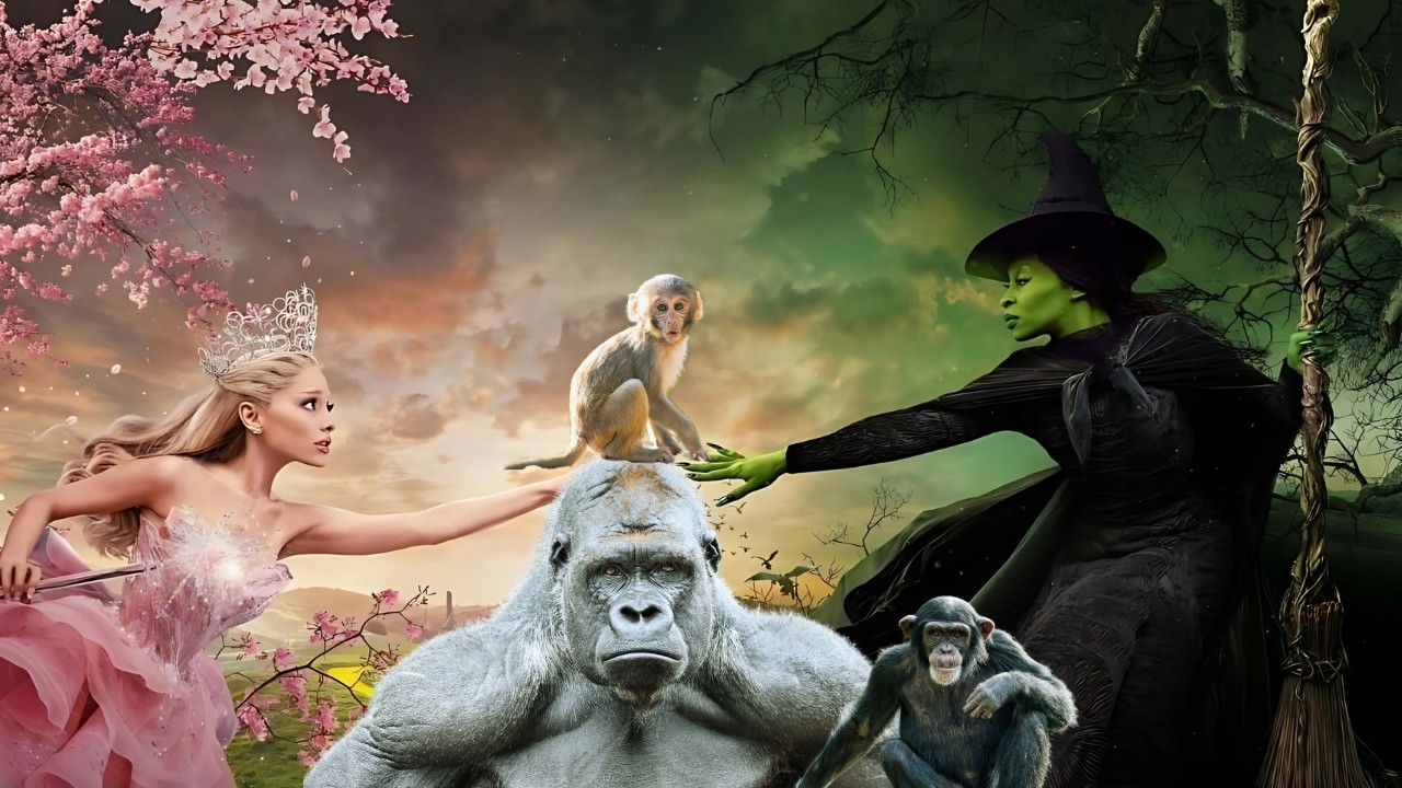 Elphaba & Glinda: Spellbinding Moments with Animals! - YouTube