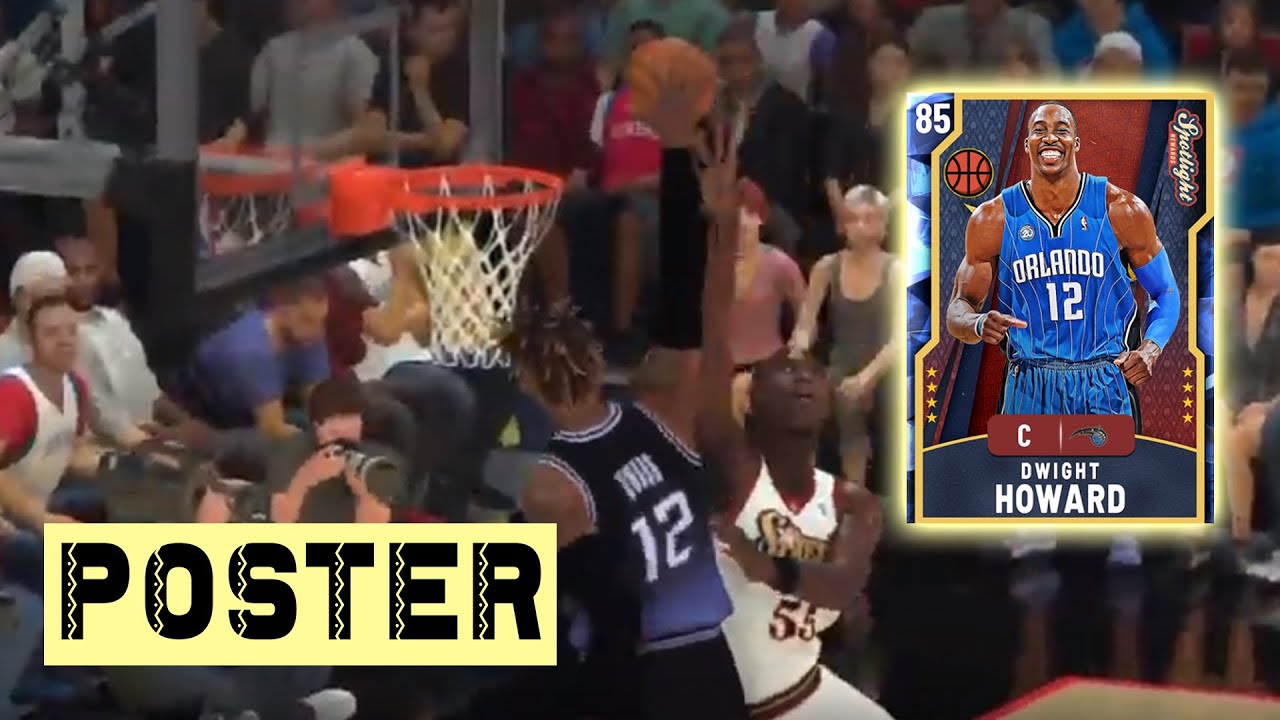Dwight Howard poster on Mutombo • NBA 2K20 MyTeam - YouTube