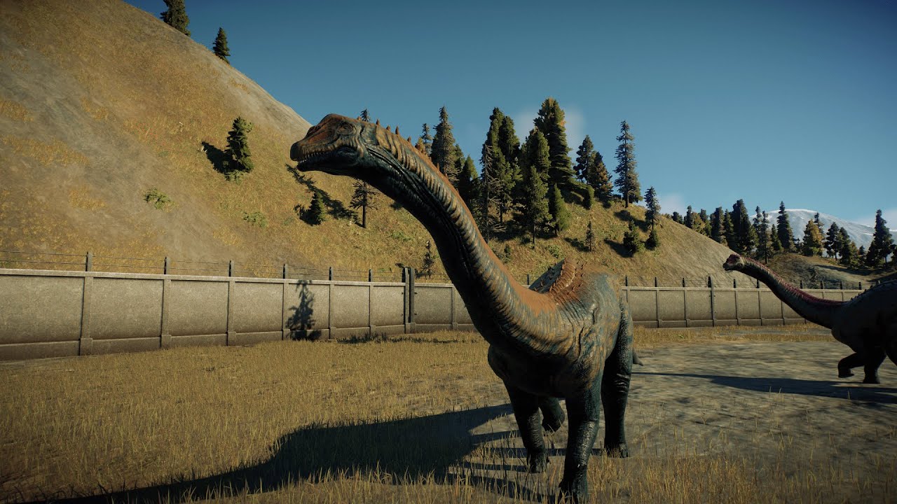Ark Brontosaurus - Ark Ports - Jurassic World Evolution 2 - YouTube