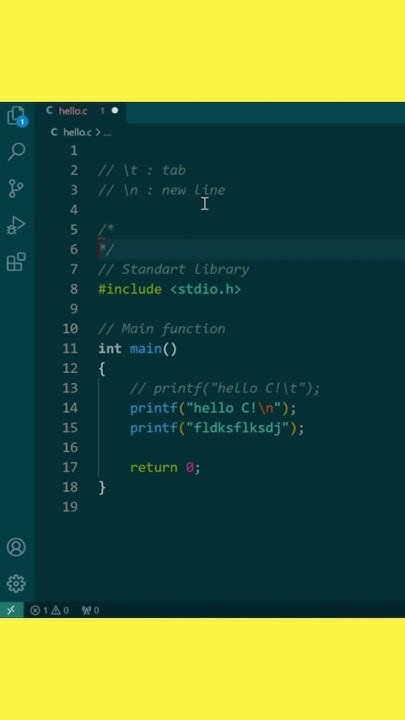 Comments in C #programming #codinginc #coding #clanguage #comment - YouTube