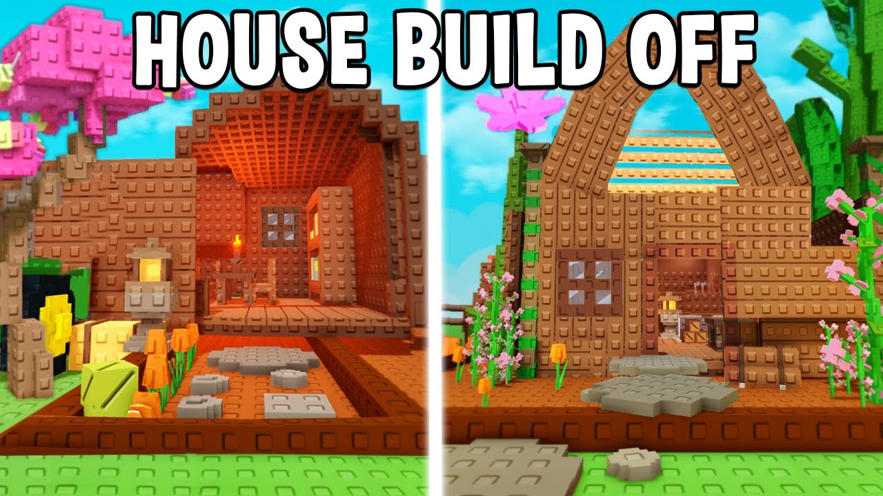 HOUSE Build Off CHALLENGE in Grow a Garden! - YouTube
