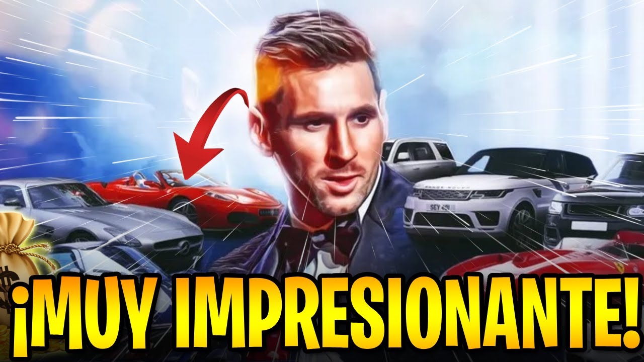 😱¡IMPRESIONANTE! 10 COCHES INCREÍBLES DE LIONEL MESSI - ASÍ ES LA VIDA ...