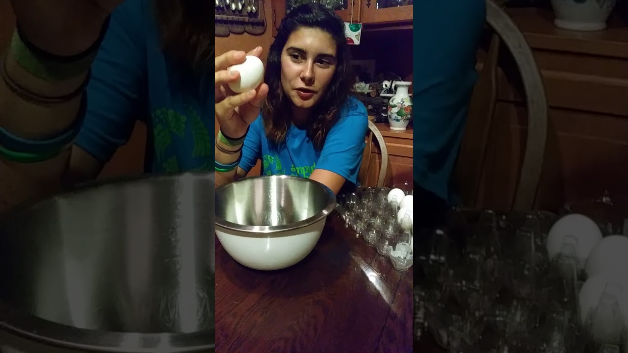 How to crack an egg with one hand - YouTube