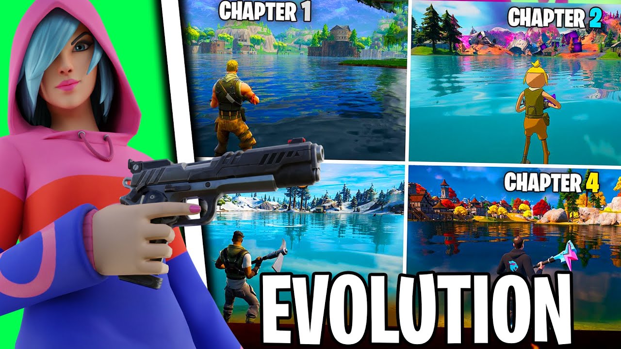 L'ÉVOLUTION DES GRAPHISMES DE FORTNITE ! (Chapitre 1 - Chapitre 5 ...