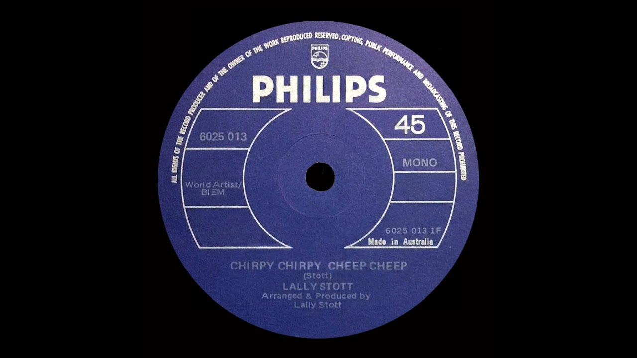 Chirpy Chirpy, Cheep Cheep - Lally Stott - 1970 (Stereo) - YouTube