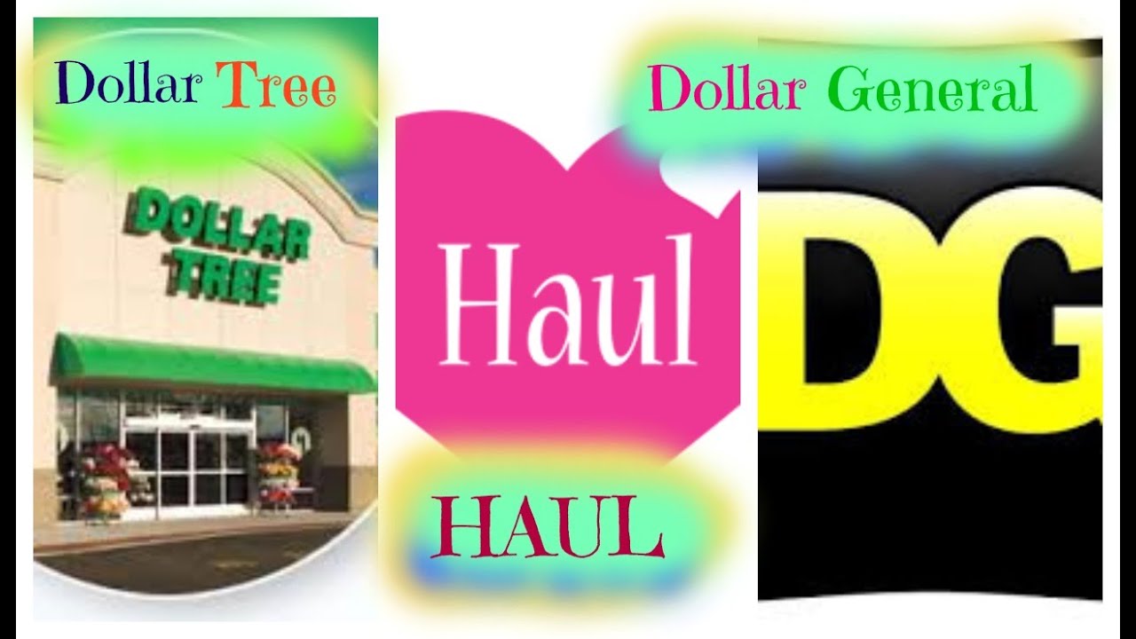 Dollar Tree & Dollar General Haul - YouTube