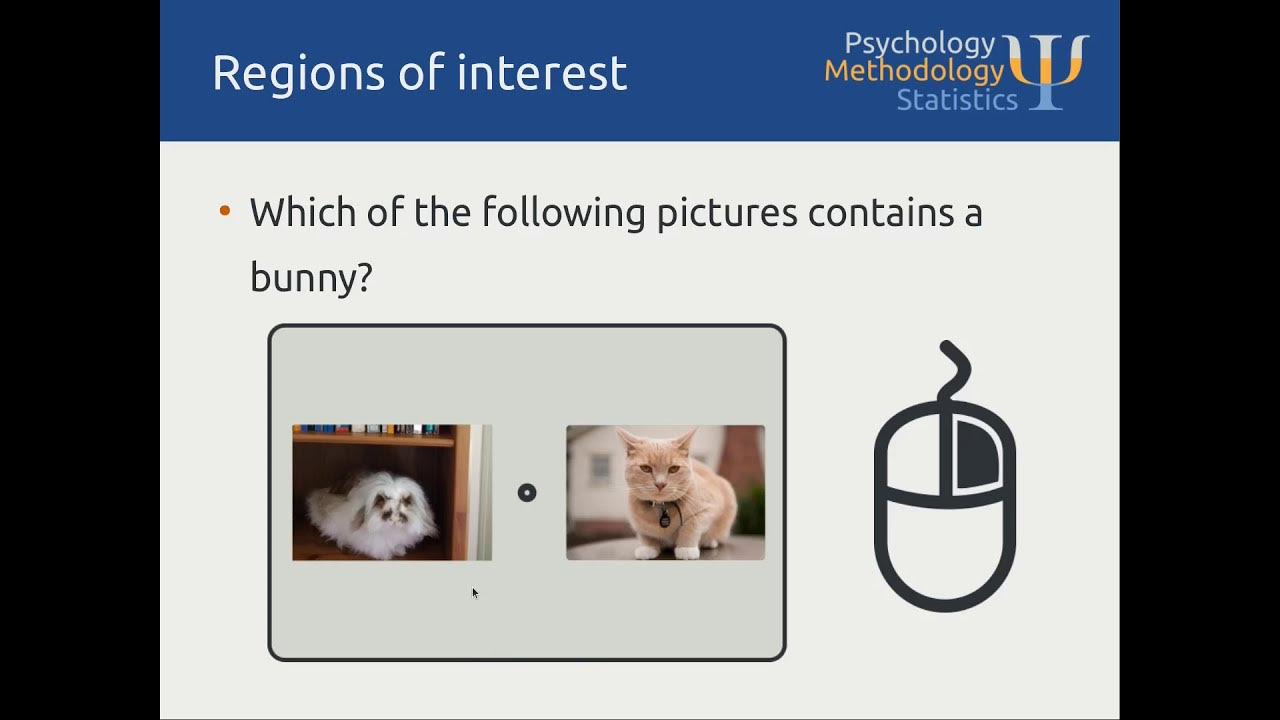 OpenSesame tutorial: Using regions of interest in OSWeb - YouTube