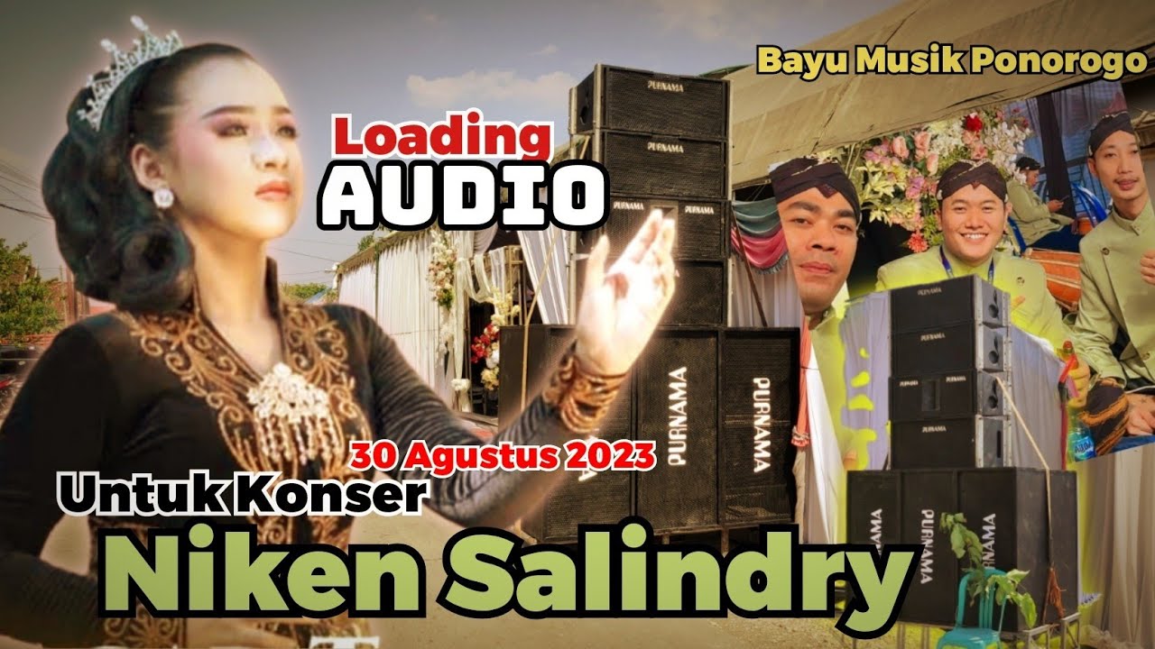 Pemasangan Sound-system untuk Konser dek NIKEN SALINDRY - YouTube