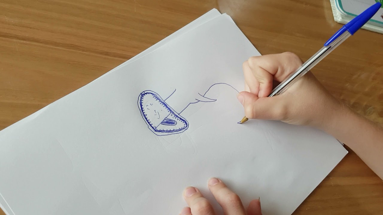 how to draw JAWS (the revenge) - YouTube