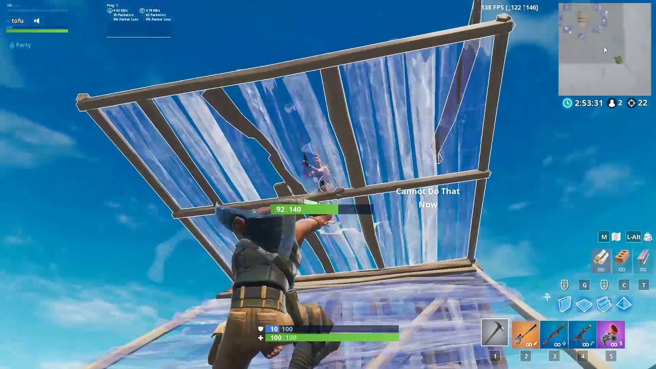 4 minutes of smooth building in fortnite (fortnite indonesia) - YouTube