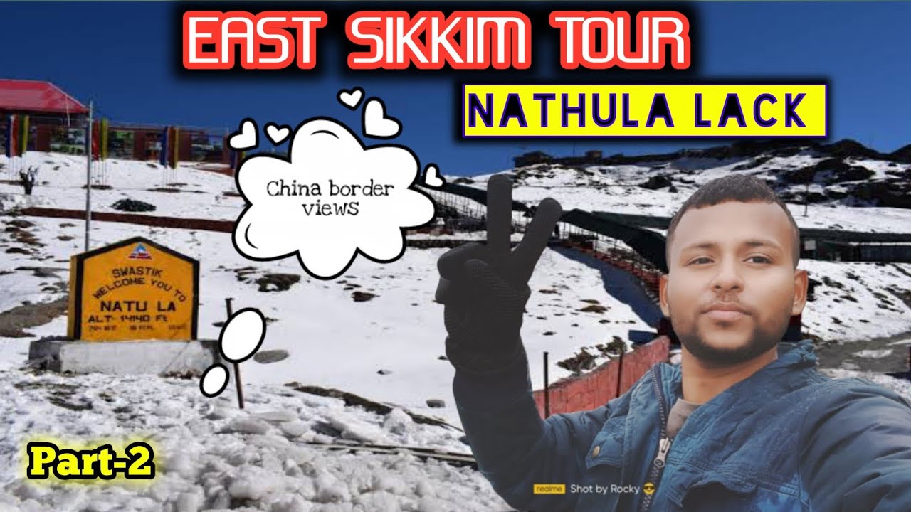 Nathula lake || India- china border ||Sikkim|| part-2 || snowfall in ...