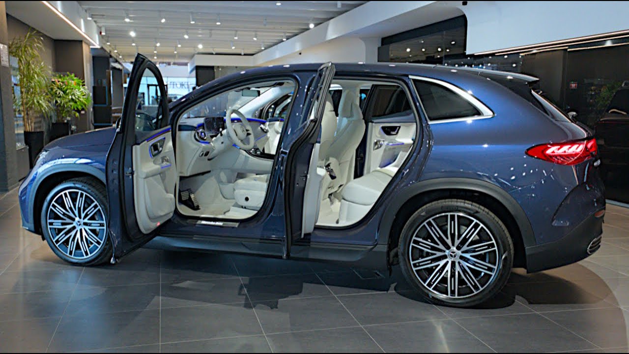 2024 Mercedes EQE SUV: Stunning White Interior! - YouTube