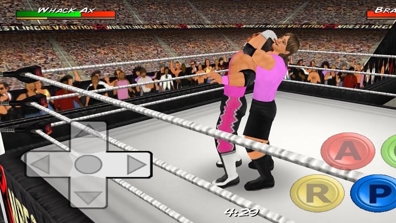 Wrestling revolution 3D Brad Goodman vs whack ax android game play #37 ...