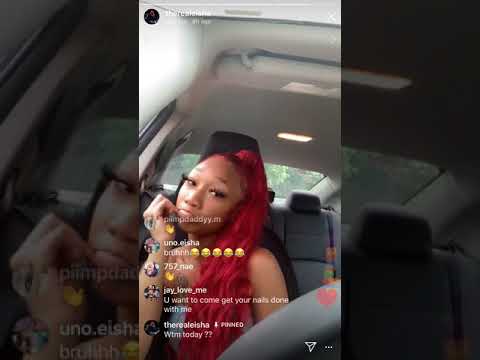 @therealeisha getting yelled at by her mom