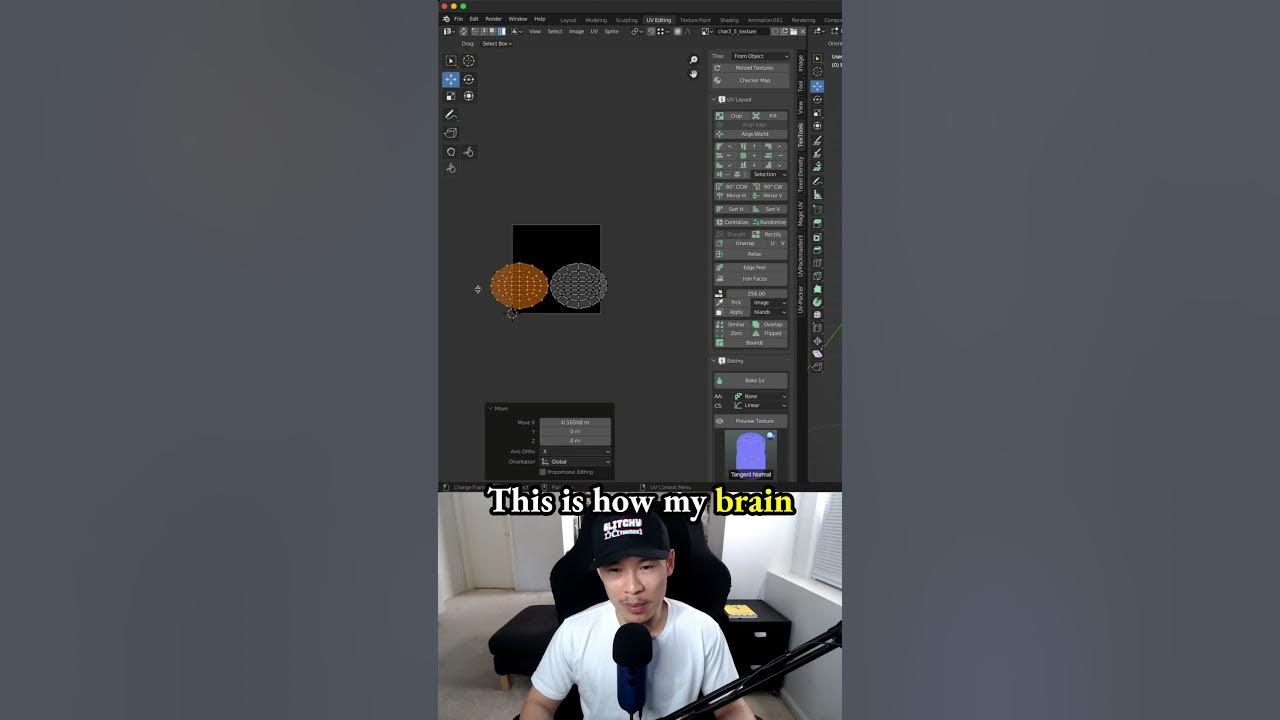 Optimize UV Mapping Techniques for Faster Game Development - 3d character in Blender -3.5 Raz ...