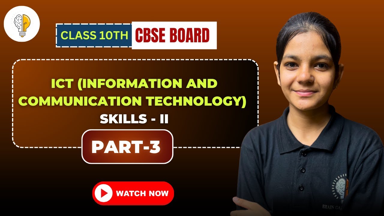 ICT Class 10 CBSE UNIT 3 | Easy Language Explanation | In Simple Words ...