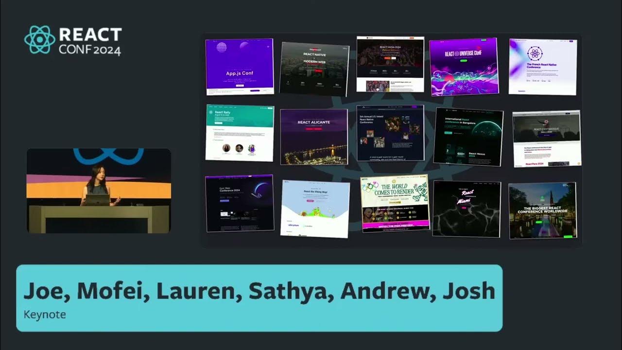 State of React by Lauren Tan from Meta | React Conf 2024 Day 1 - YouTube