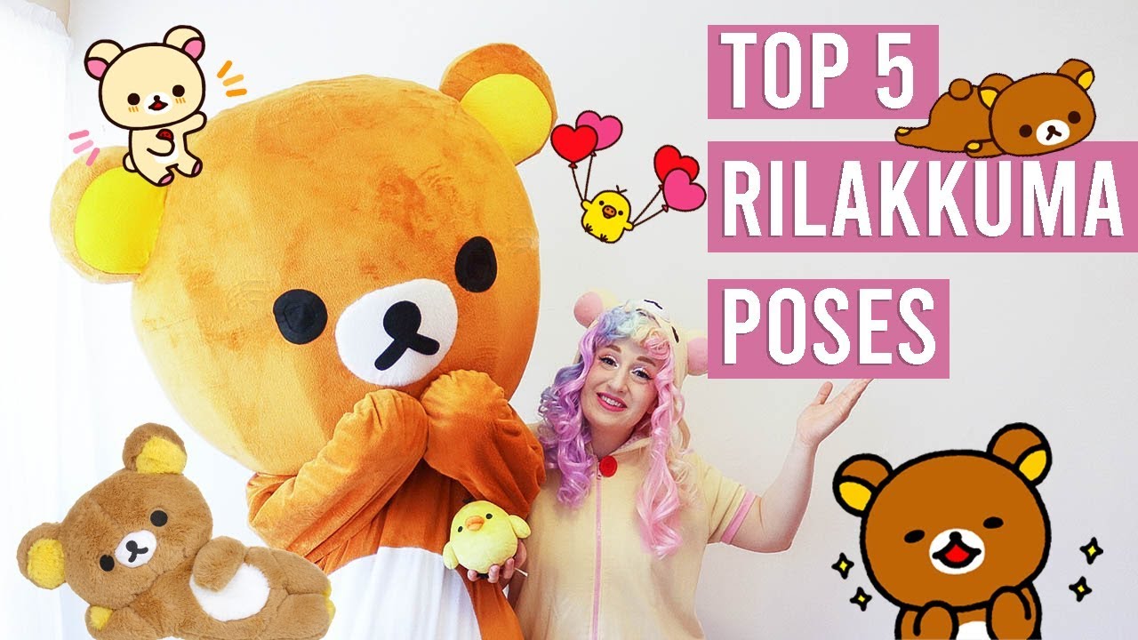 How to pose like Rilakkuma - YouTube