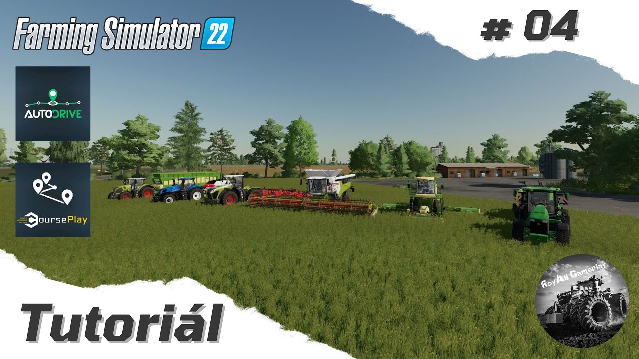 #04: Vetés és hengerezés! 🚜 | CP + AD | FS22 Tutoriál | 🚜 🎮 - YouTube