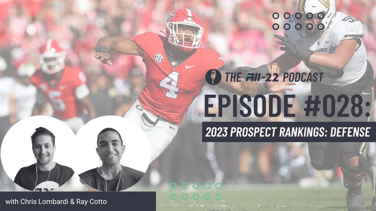 All 22 Podcast #028: 2023 Prospect Rankings: Defense - YouTube