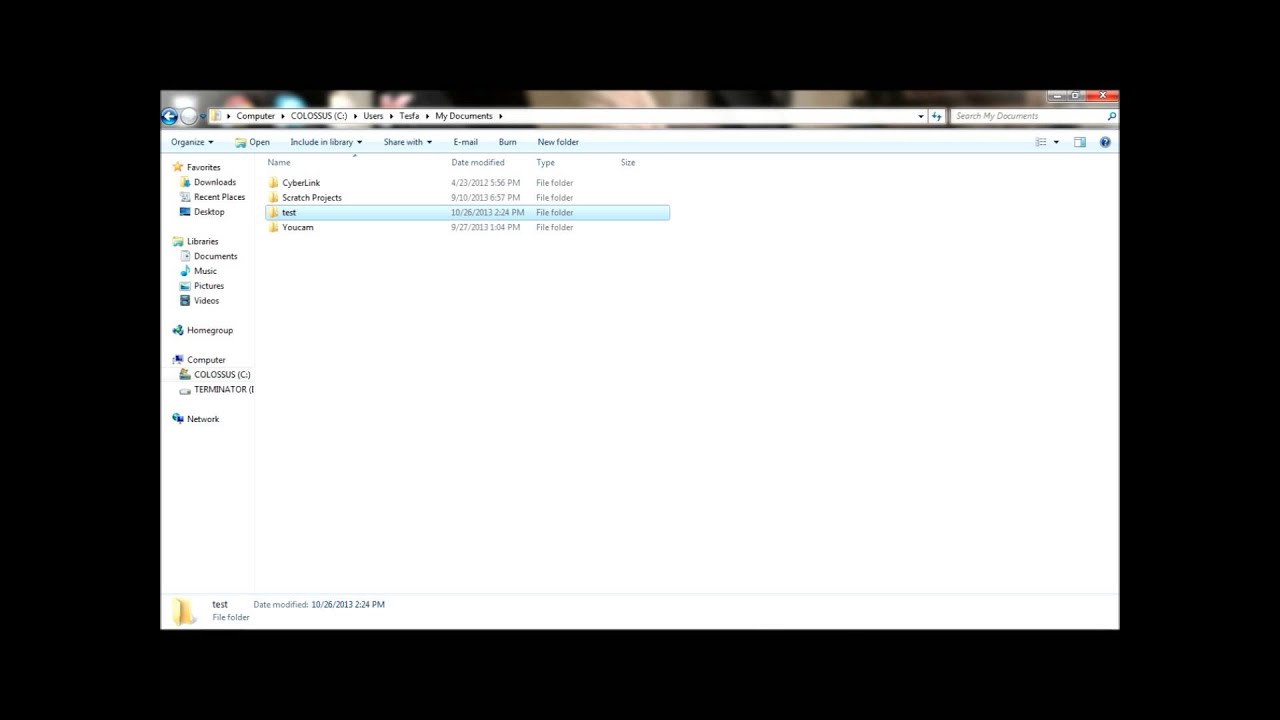 MicroTutor #3 Basics:Creating a Folder in "Libaries" - YouTube