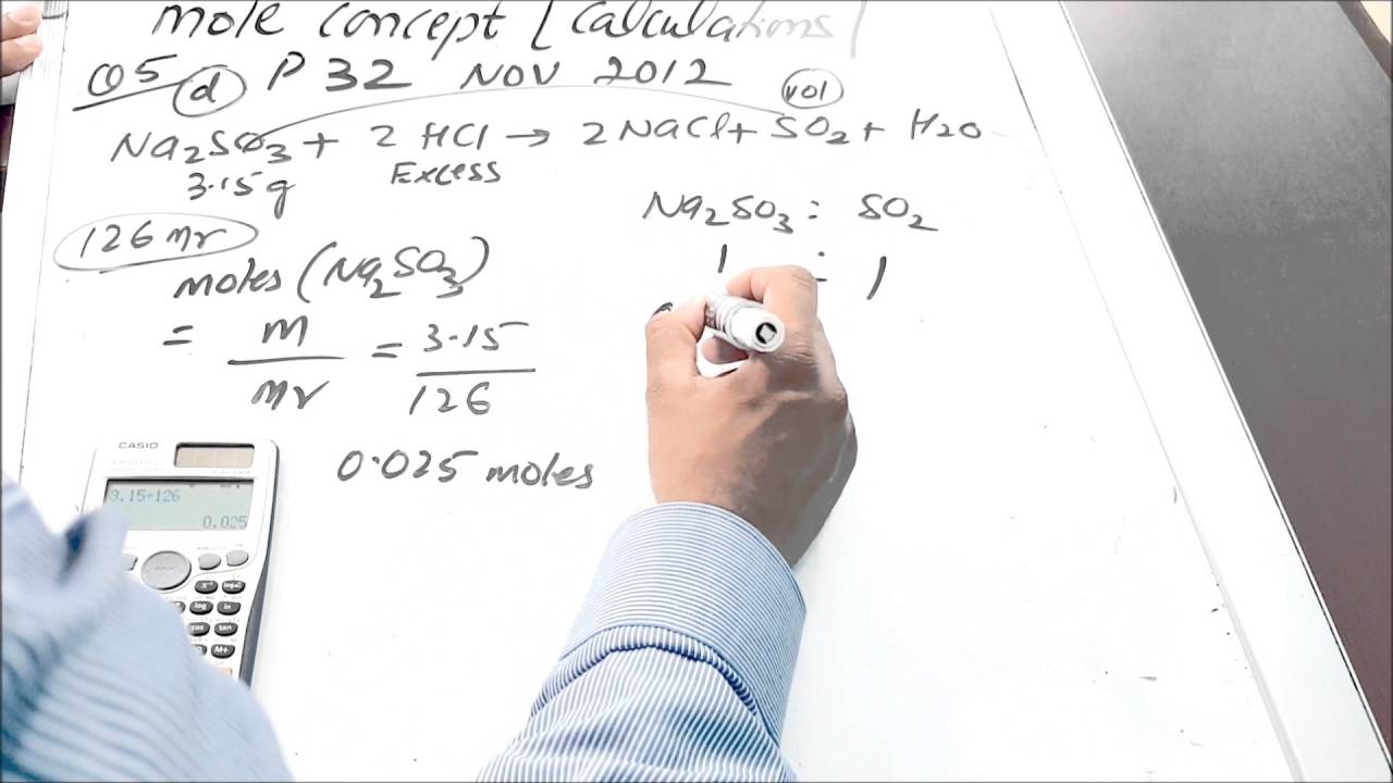 IGCSE CHEMISTRY MOLES CALCULATIONS YouTube igcse-chemistry-moles-calculations-youtube