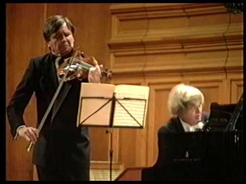Viktor Tretyakov - J.Brahms - Scherzo in C minor - Виктор Третьяков ...