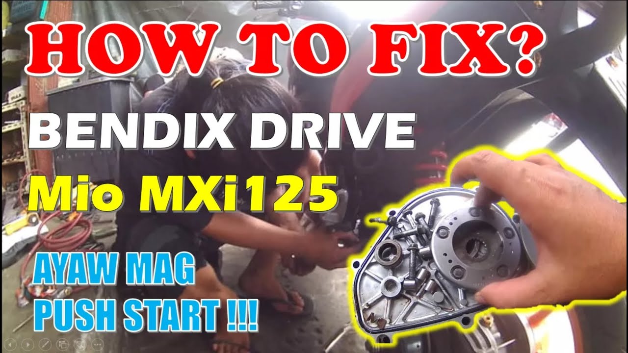 Vlog #12 | How to fix Bendix Drive? | Yamaha MXi 125 | Master Kenworks ...