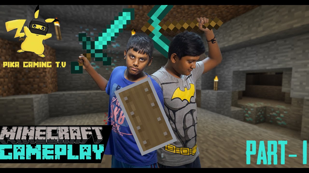 MINECRAFT|GAMEPLAY|SURVIVAL|PIKA GAMING T.V|2020 - YouTube