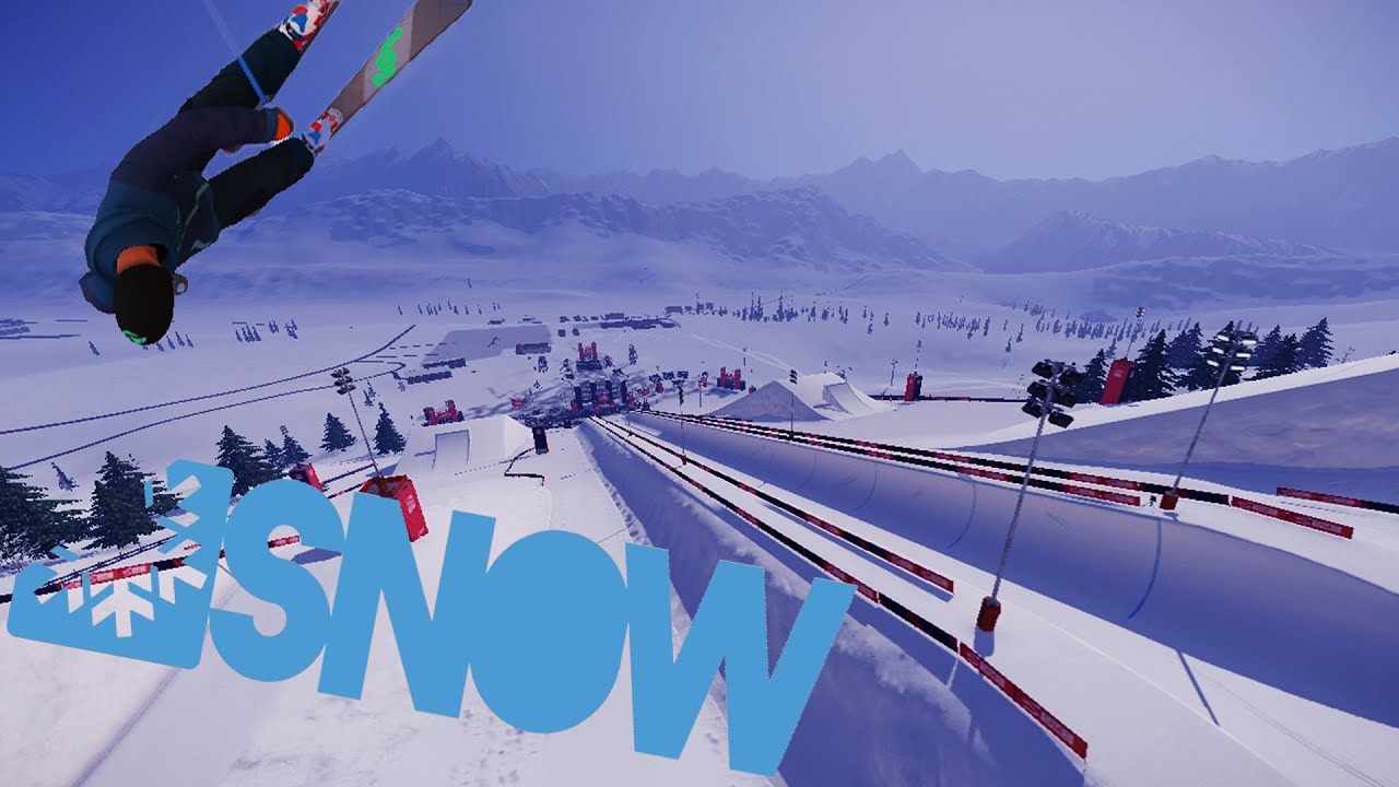 SNOW. Downhill and Stunts - YouTube