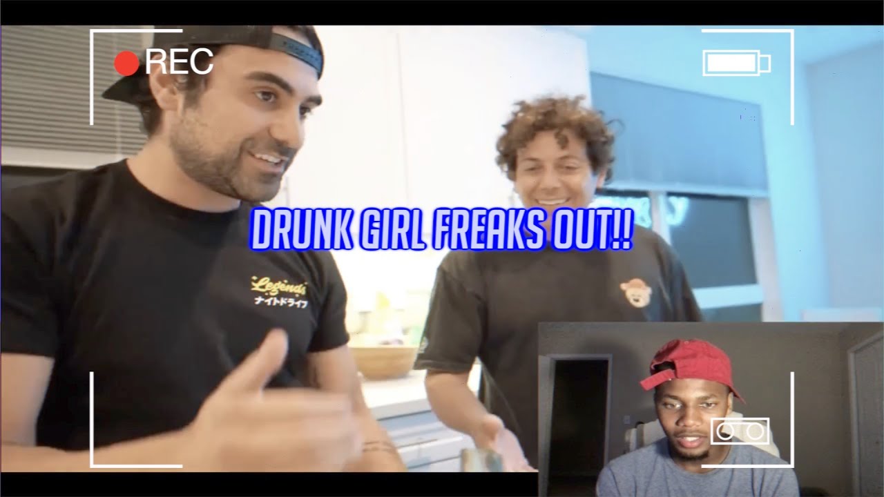 Drunk Girl Freaks Out On Us - YouTube