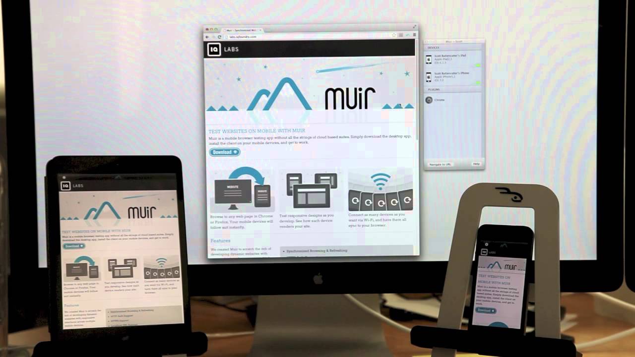 Muir App - Synchronized Web Preview on your Mobile Devices - Mobile ...