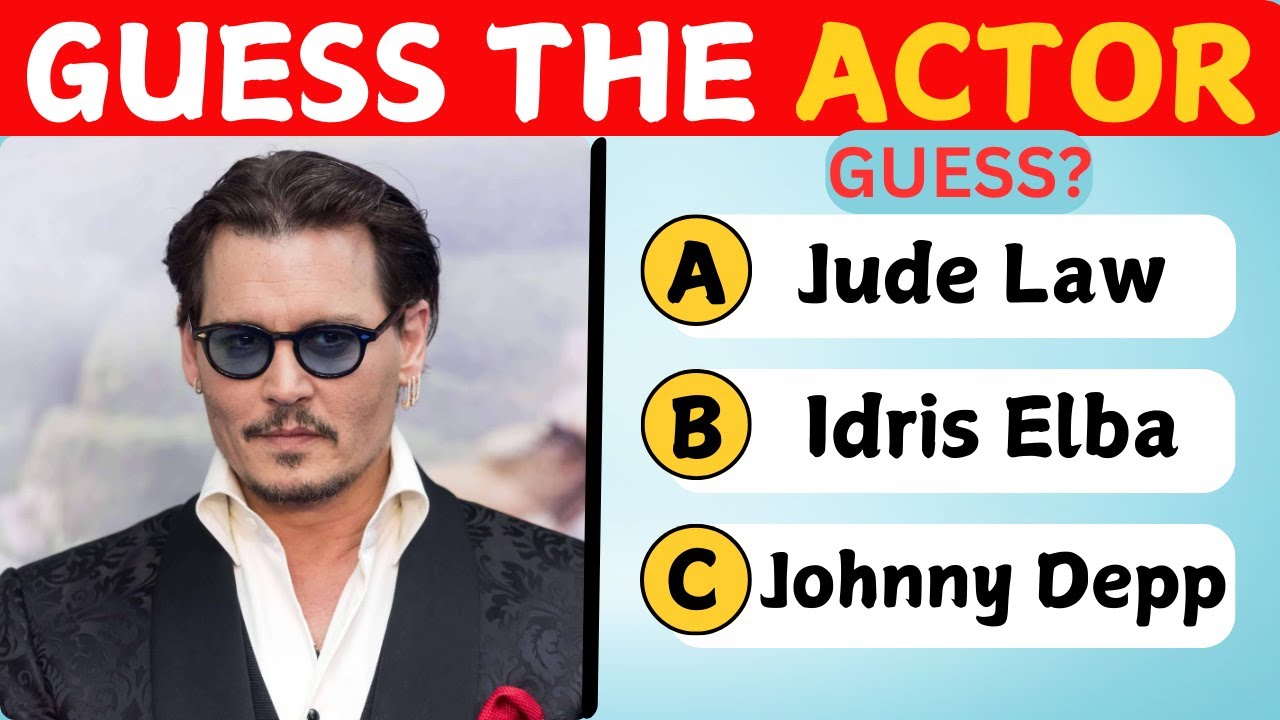 Guess the actor in just 3 seconds 🎬🍿 | Guess the actor | Actor quiz ...