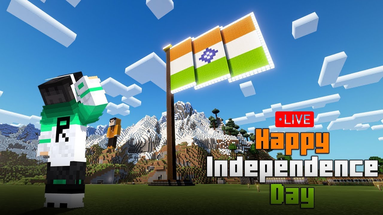 Happy Independence Day In Minecraft Rebirth Smp - YouTube