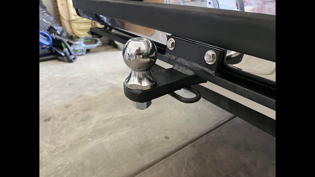 Jill gets Hitched - Vanagon Trailer Hitch - YouTube