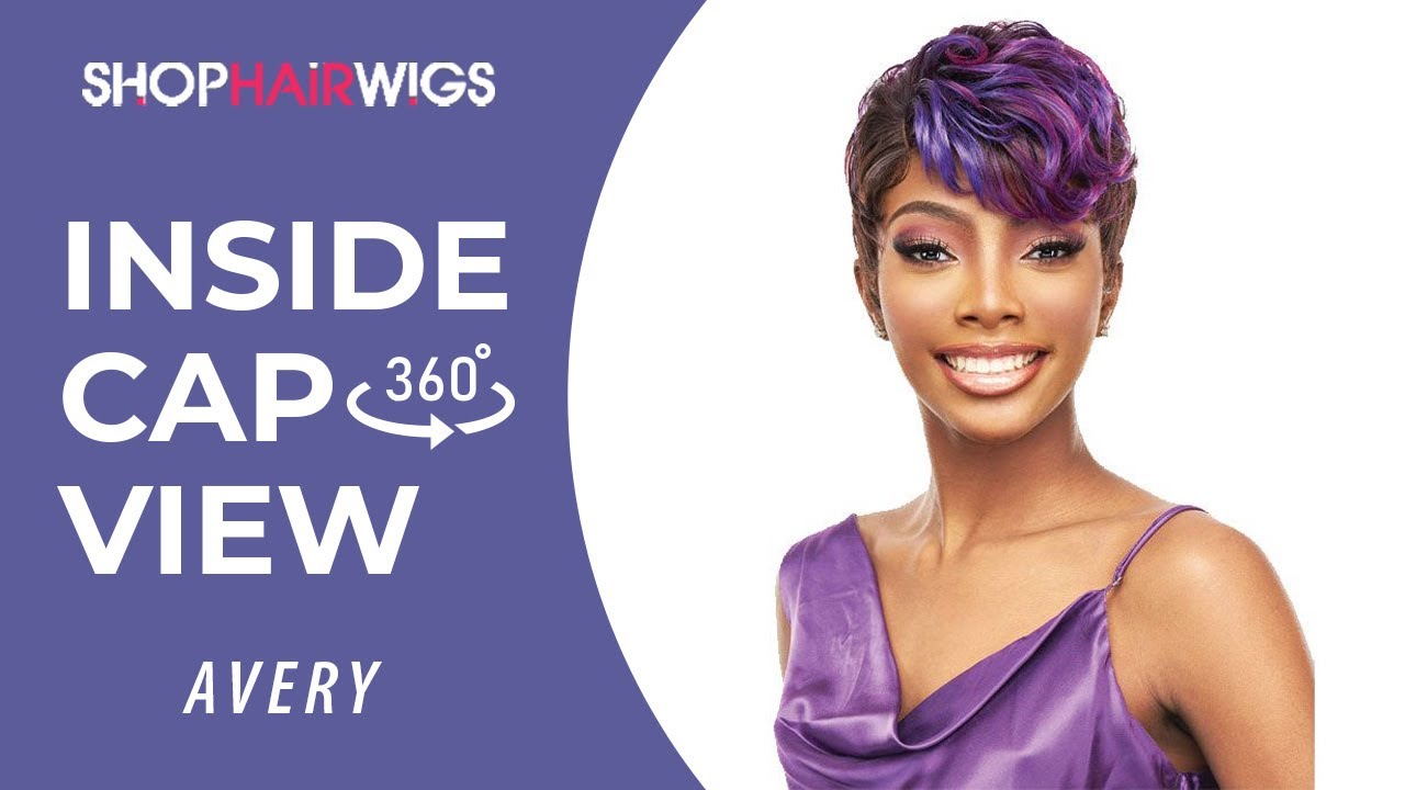 Vanessa Synthetic Hair Thumb Part Lace Front Wig - AVERY SHOPHAIRWIGS ...