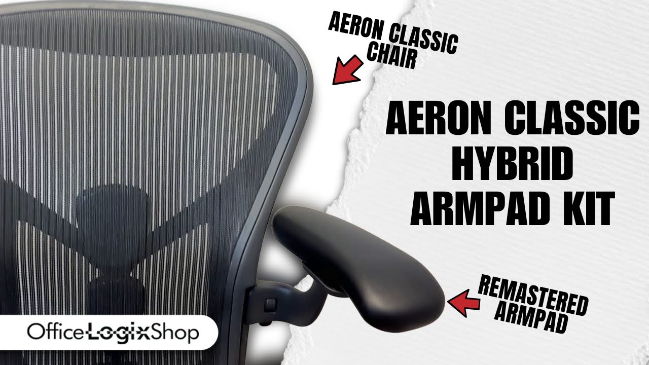 Aeron Classic Armpad Hybrid Kit For Aeron Classic | OfficeLogixShop ...