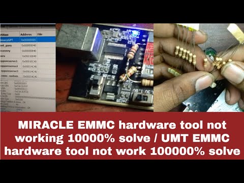 UMT EMMC hardware tool not work 100000% solve/ MIRACLE EMMC hardware ...