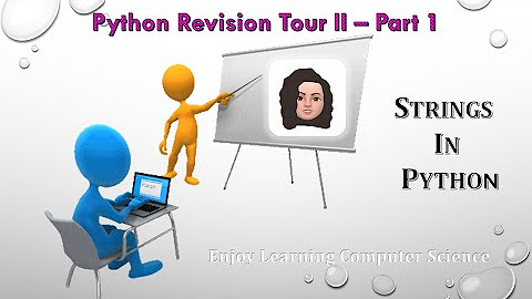 Python Revision Tour II - YouTube