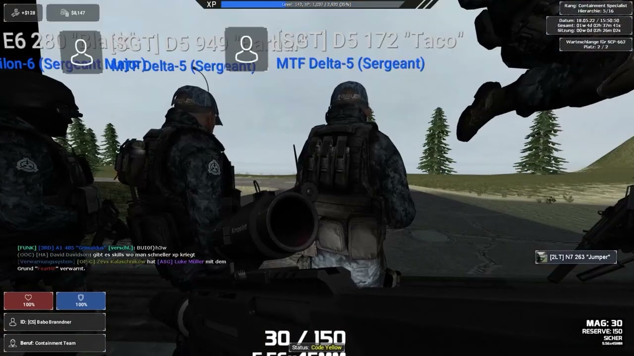 SCP RP Funny Moments Nr. 2 by Babo - YouTube