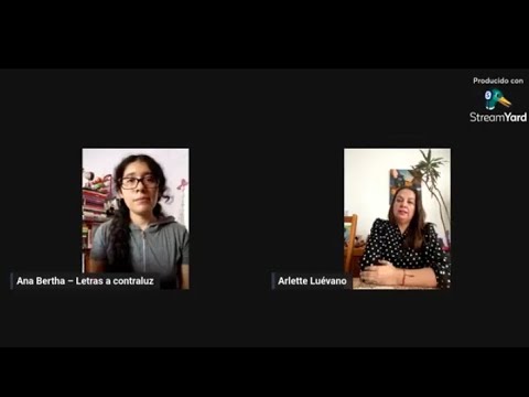 Tertulia Literaria en «Letras a contraluz» con Arlette Luévano - YouTube