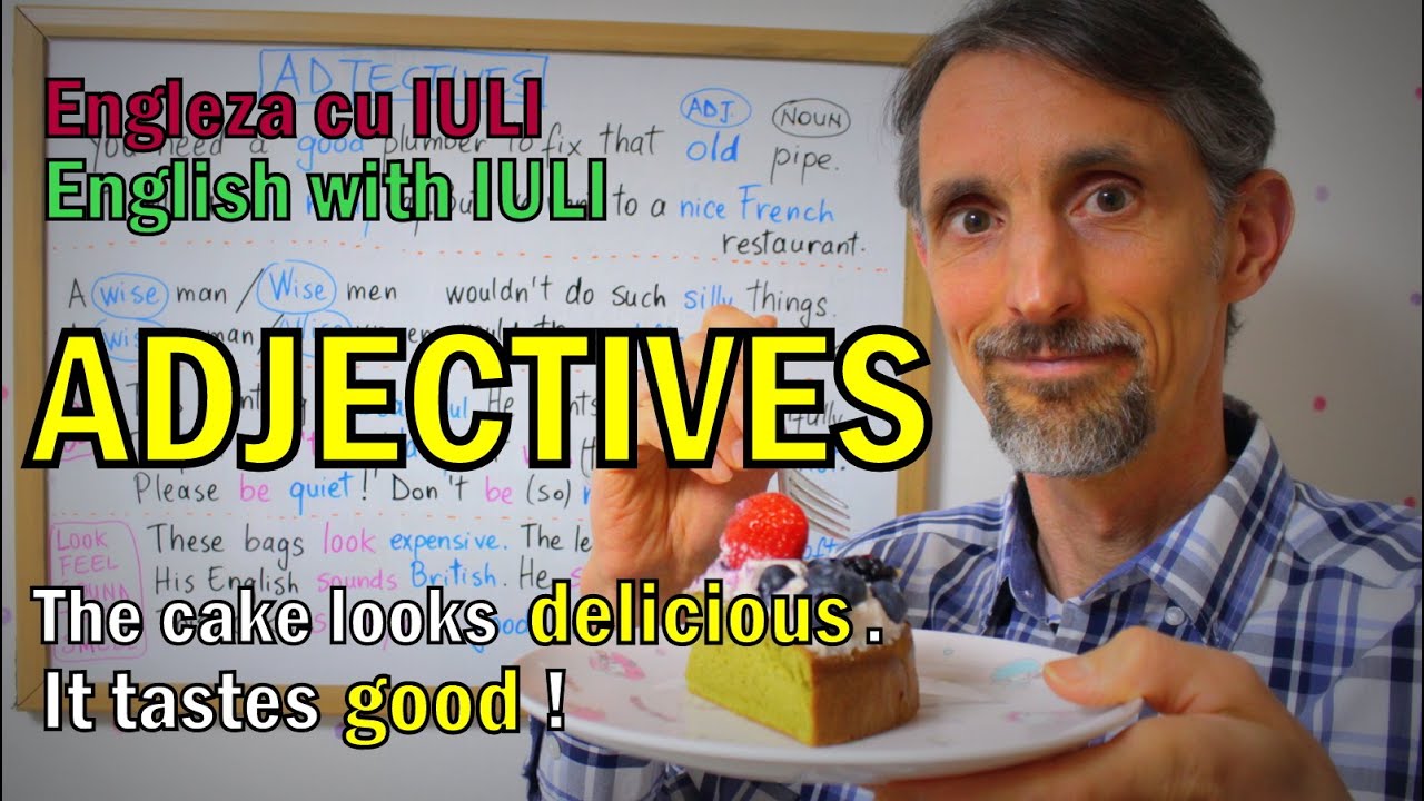 Lectie video de engleza - ADJECTIVES /ADJECTIVE - English Lesson - YouTube