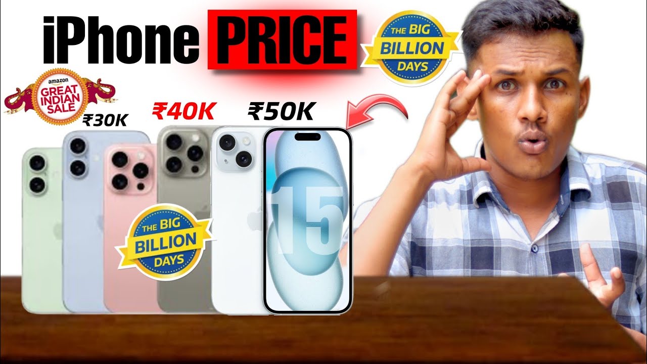 iPhones Prices Reveal in Flipkart Big Billion Days Sale | iPhone 15 ...