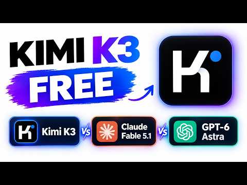 How I got Kimi K3 for free | Tested It Against Claude & GPT-6