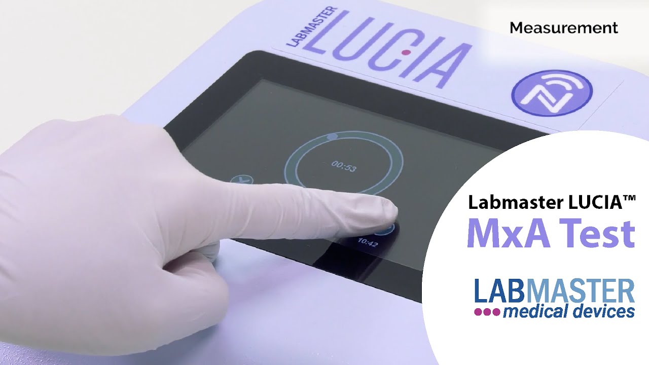 Perform the Labmaster LUCIA™ MxA test - YouTube