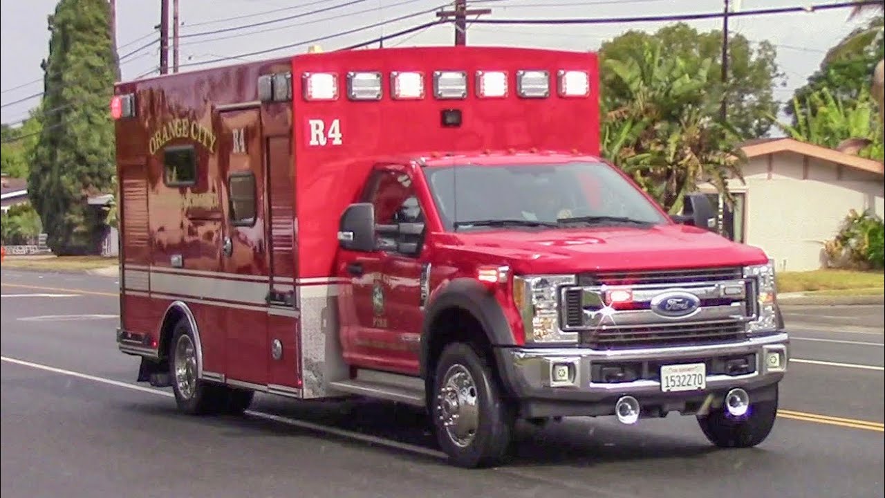 Orange City Fire Dept. Rescue 4 - YouTube