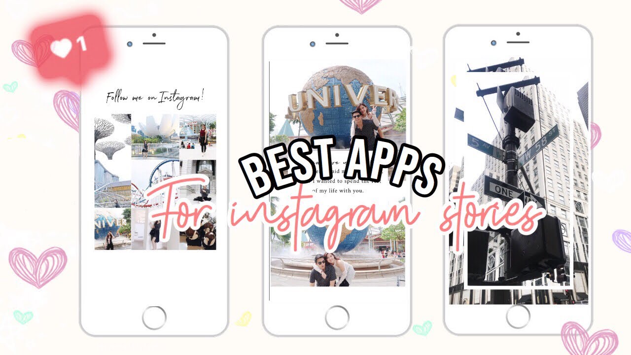 APPS I USE FOR MY IG STORIES - YouTube