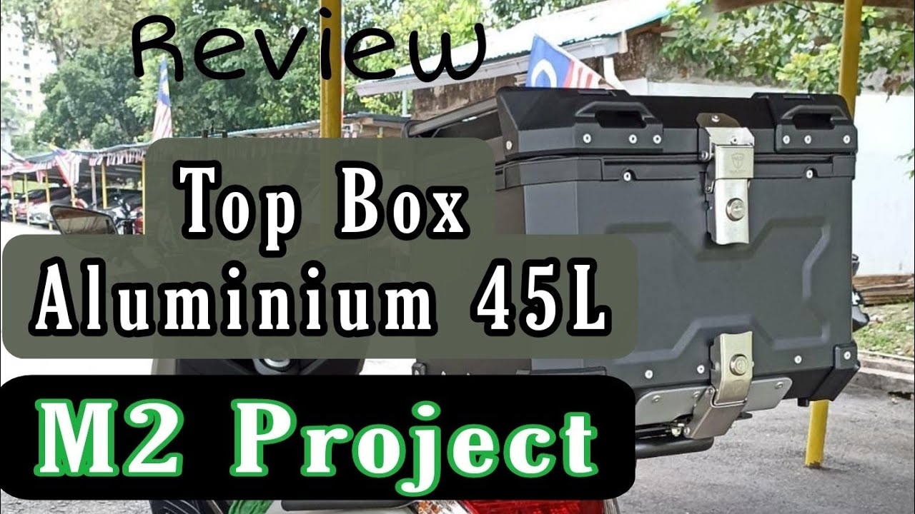 Unboxing Box aluminium 45L M2 project.. - YouTube