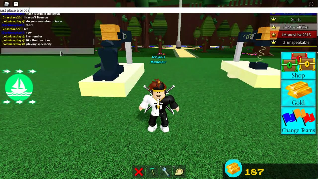 Build a boat:how to build a fly glitch/magnet glitch - YouTube